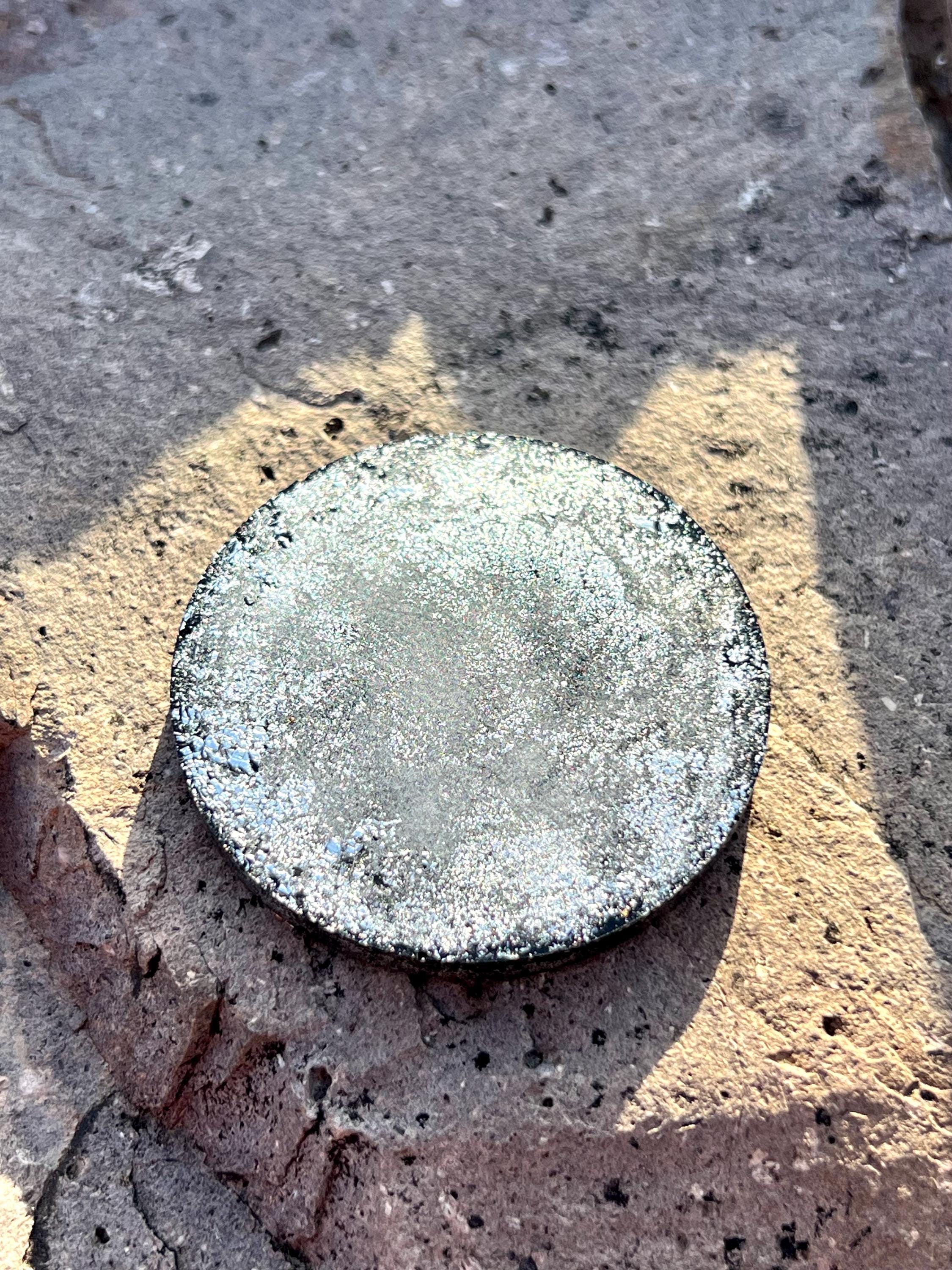 SUPER EMF STICKER (Silver) 1-Single! Magic Mix Anti-Emf Imi-Silver Gil ...